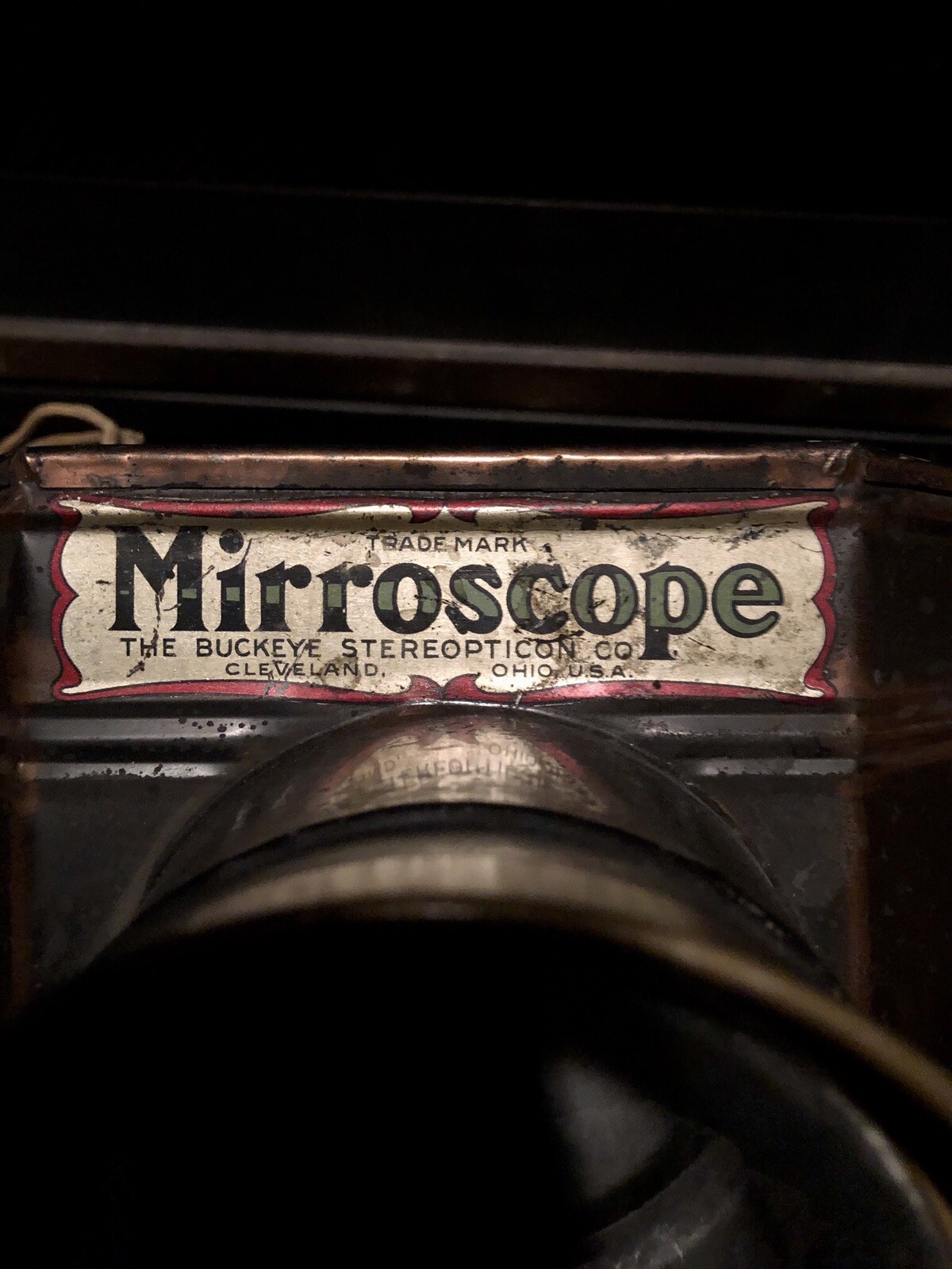 Antique Mirroscope Projector ~ cir. 1911 | eBay