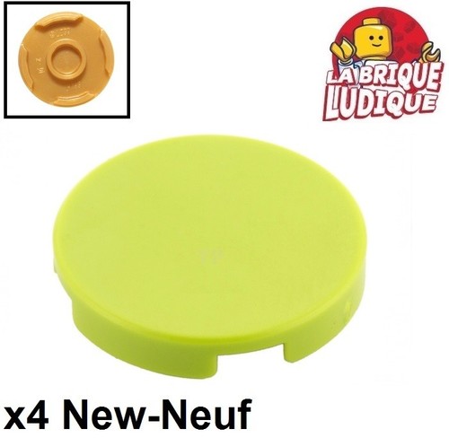 Lego 4X Piastre Rotonde 2X2 Verde Limone 14769 NUOVO | eBay