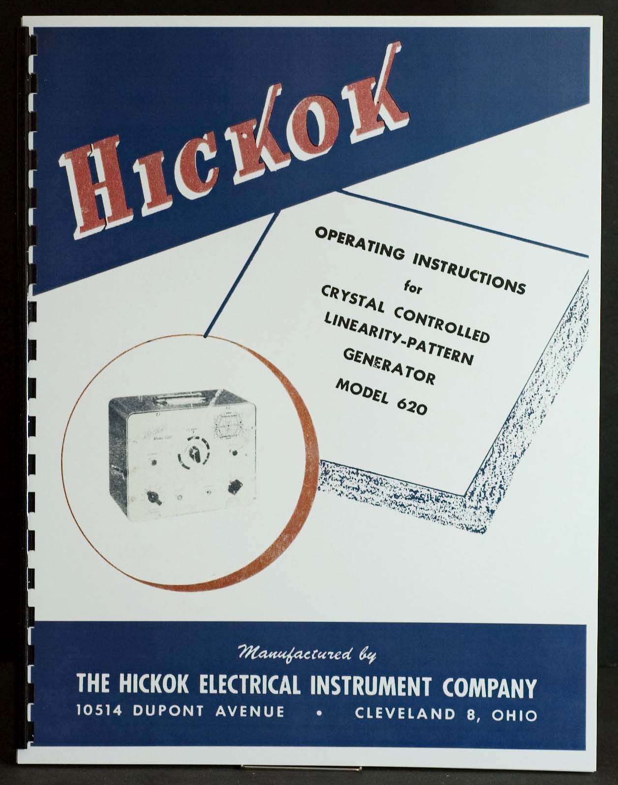 Hickok Model 620 Linear Pattern Generator Operating Manual | eBay