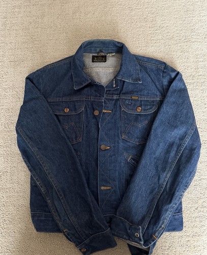 Vintage Maverick Blue Bell Denim Jacket Size: 38 | eBay