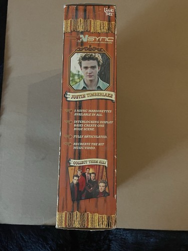 New NSYNC JUSTIN TIMBERLAKE DOLL Action Figure COLLECTIBLE MARIONETTE ...