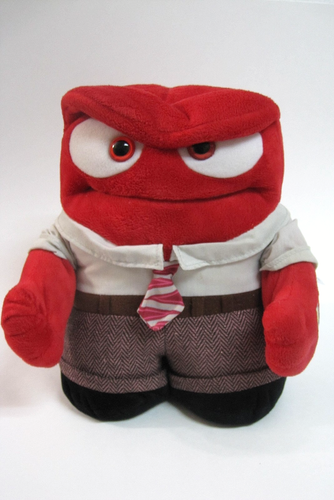 Disney Store Pixar Inside Out Animated Talking Anger Plush 10'' tested ...