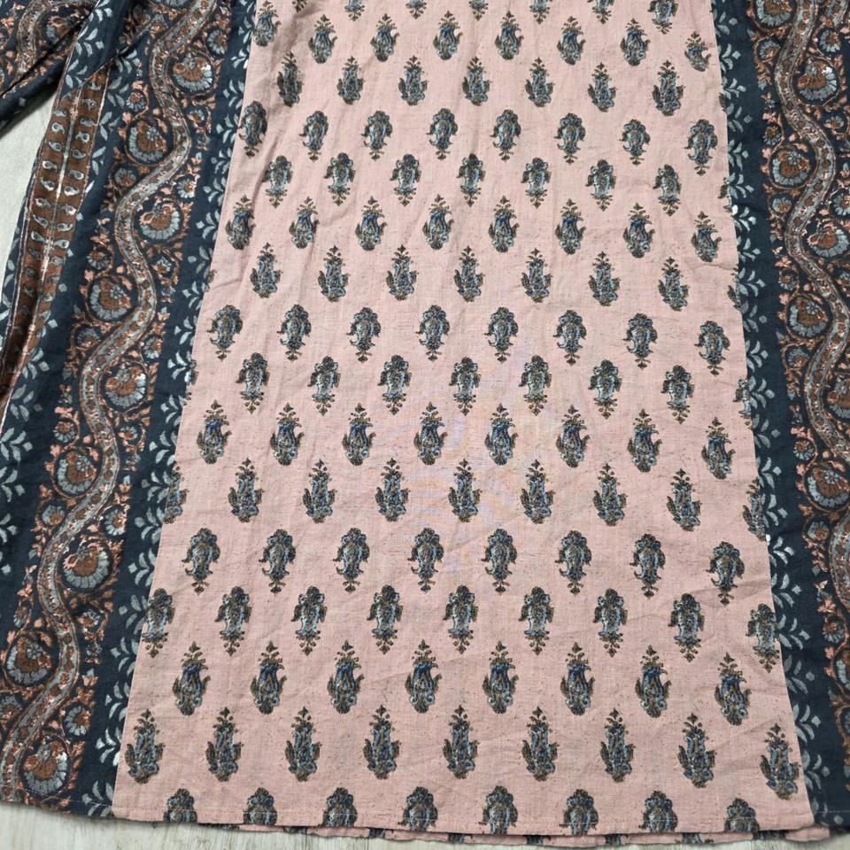 Pure Jill Organic Cotton Block Tunic Top Shirt Women's Size XL Tall | eBay