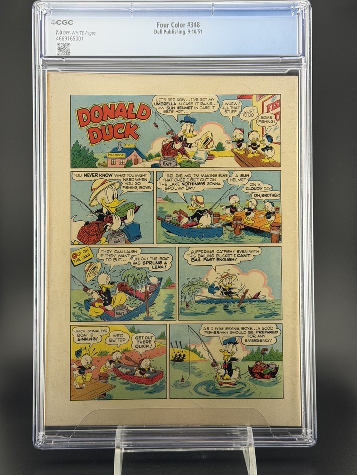 Dell Walt Disney's Donald Duck Four Color #348 Carl Barks! | eBay