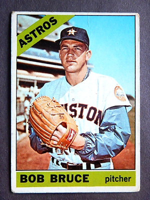 Bob Bruce #64 Topps 1966 Baseball Card (Houston Astros) *G | eBay
