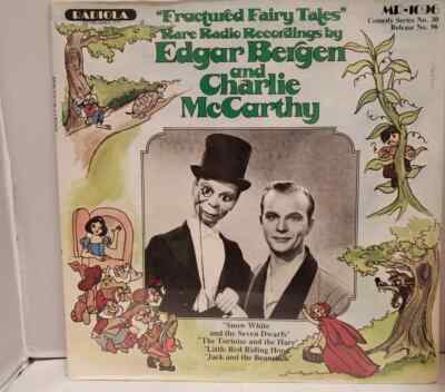 EDGAR BERGEN CHARLIE MCCARTHY "Fractured Fairy Tales" Radio Show Comedy ...