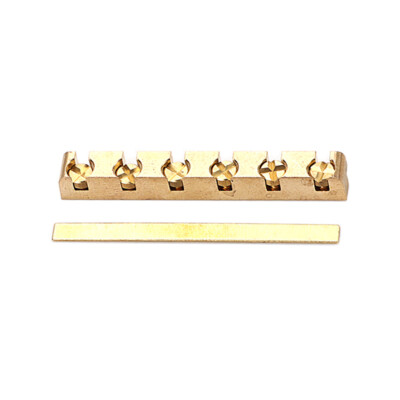 42mm Adjustable Brass Guitar Nut with Gasket for Stratocaster ST Strat ...