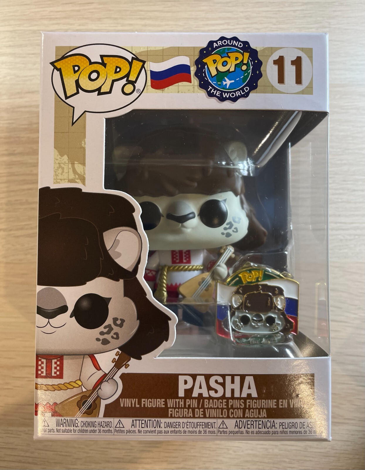 Funko Pop! Around The World #11 Pasha (Russia) + Protector | eBay