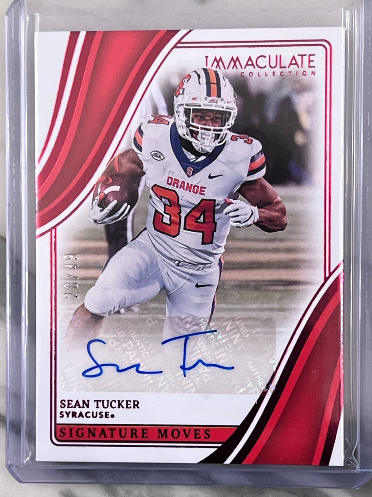 2023 Panini Immaculate Collection Collegiate - Signature Moves Ruby #SM ...