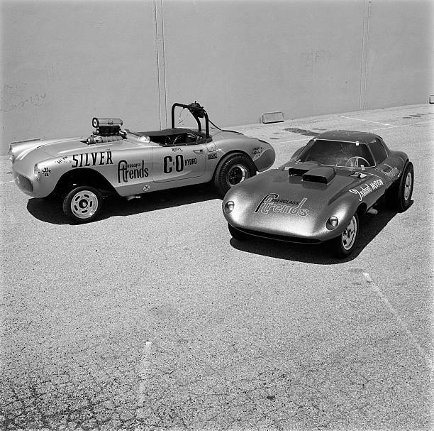 Motor Racing Chevrolet Corvette drag car Don LaRoche 1965 2 6x4 OLD ...