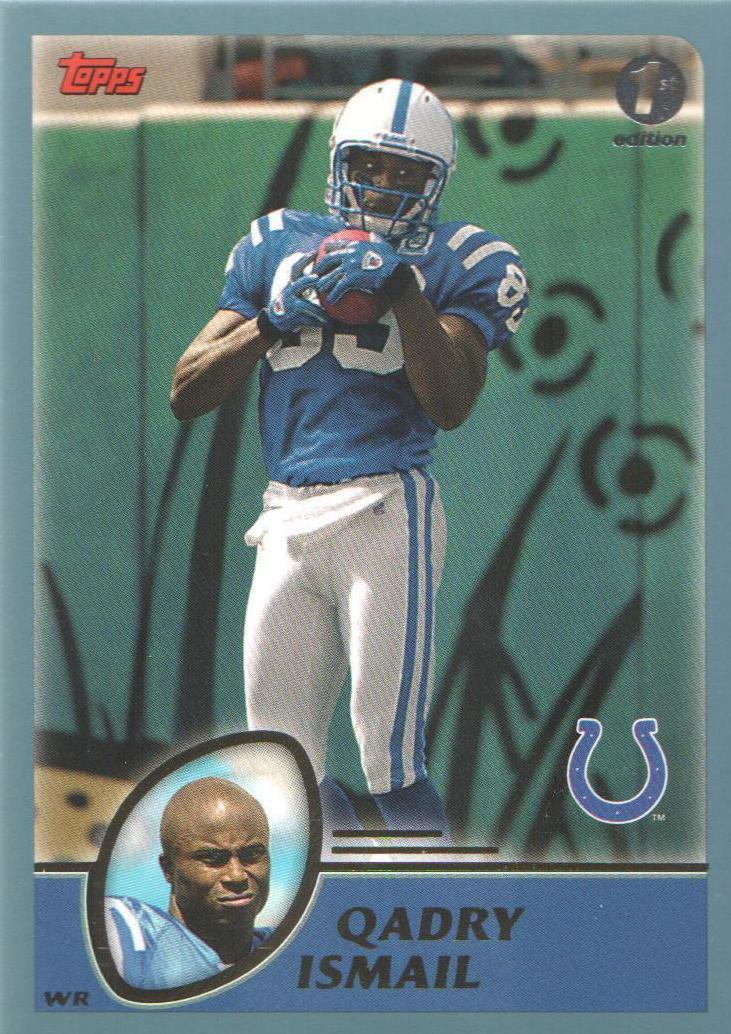 2003 Topps - Qadry Ismail #257 1st Edition for sale online | eBay