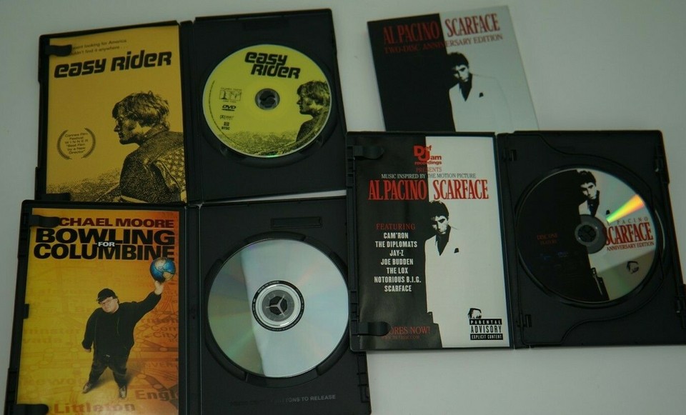 Lot of 10 Cult Classic DVDs Movies Rated PG, R, Not Rated | eBay