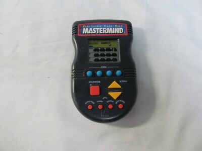 Vintage Milton Bradley Electronic Handheld Mastermind Game Works | eBay