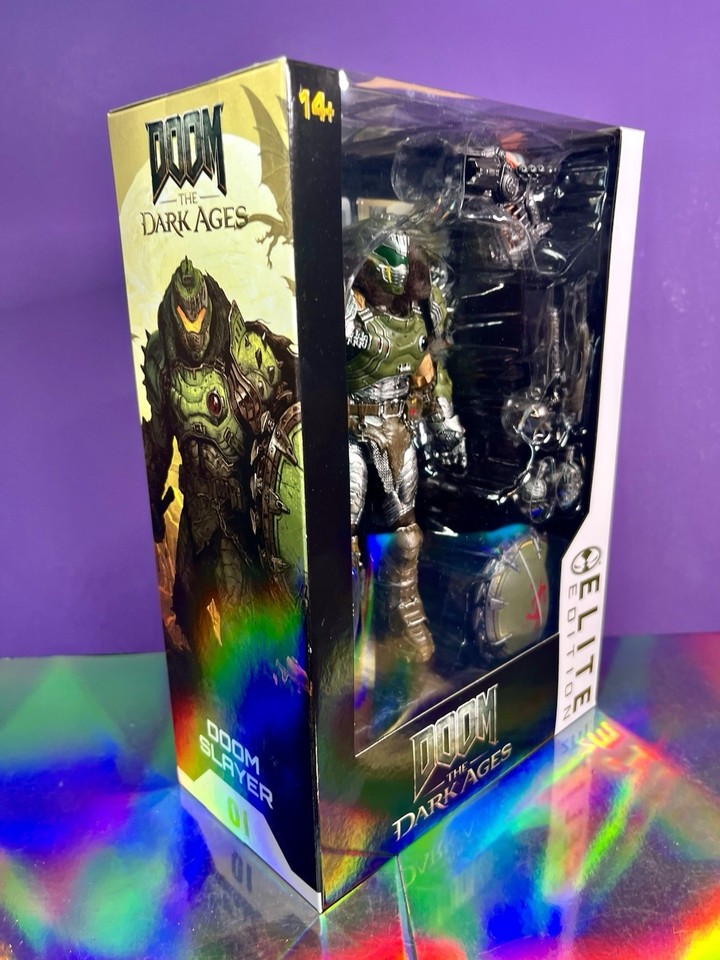 McFarlane Toys Elite Edition - Doom: The Dark Ages - DOOM SLAYER Action ...
