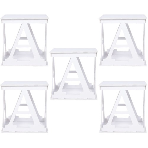 Set of 5 Blocks for Party Decoration Baby Shower Balloon Boxes Letter ...