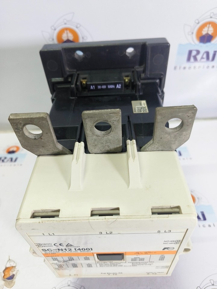 FUJI SC-N12 [400] (380 to 450V) 450A MAGNETIC CONTACTOR, 3 Pole (USED ...