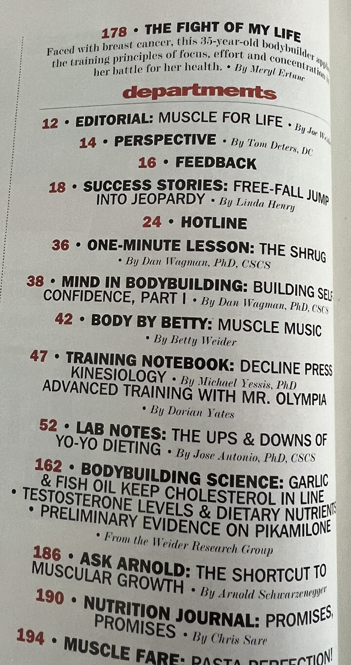 Joe Weider Workout Book - Infoupdate.org