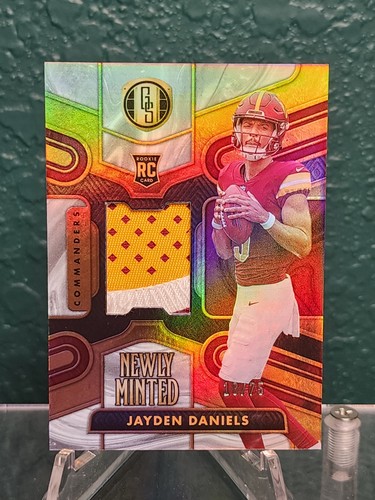 2024 Panini Gold Standard #NMM-JDS Jayden Daniels Newly Minted White ...