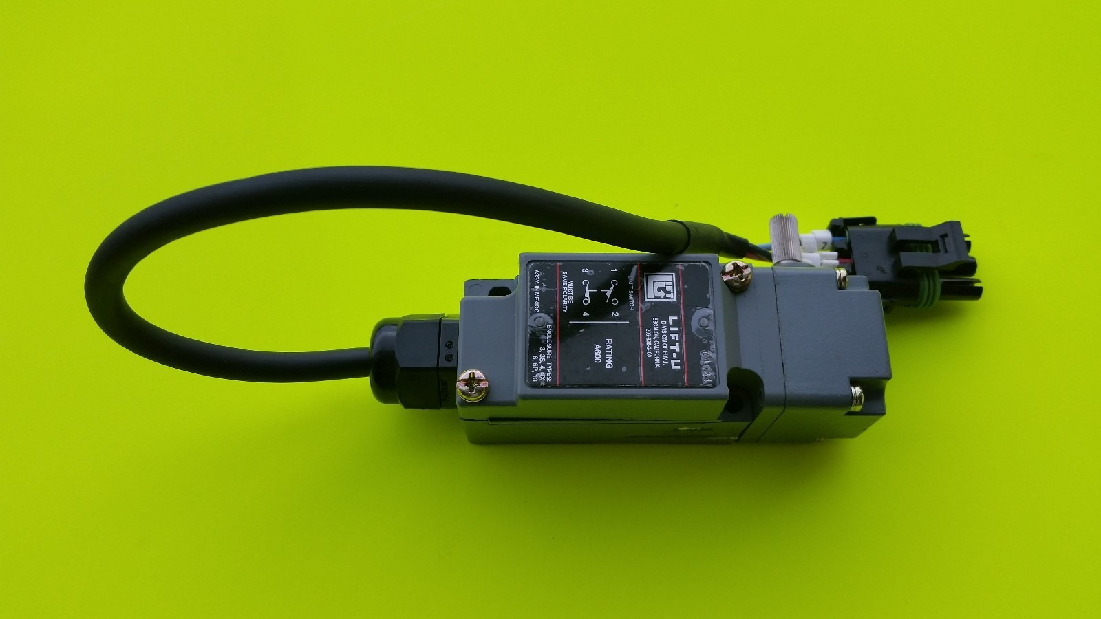 Lift-U 371-0177 Limit Switch Chain Lift ( TRANSIT BUS ) * NOS | eBay