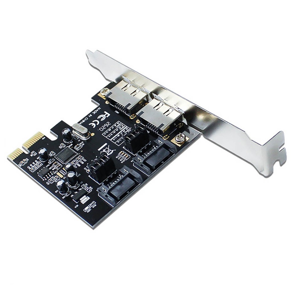 PCI-E Express SATA3 SATA3.0 6Gb/s+eSATA SATA III Expansion Combo Card ...