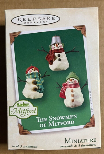 Hallmark Keepsake Ornament 2003 The Snowmen of Mittford 15012737080 | eBay
