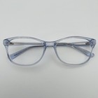 SPECSAVERS eyeglasses CLEAR BLUE SQUARE glasses frame MOD: STARLET+ ...