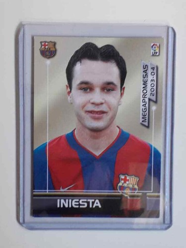 INIESTA ROOKIE CARD BARCELONA 03/04 Panini | eBay