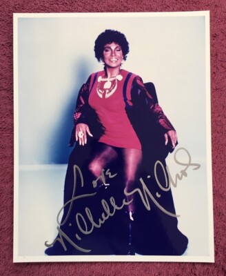 Nichelle Nichols Autograph Signed Photo - Star Trek *Hollywood Posters ...