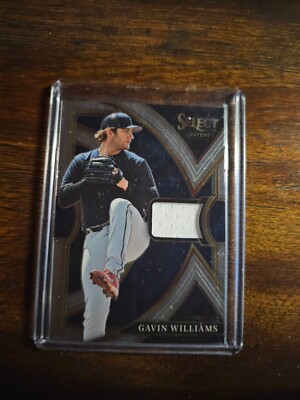2023 Panini Select #SS-GW Gavin Williams Swatches Jersey Relic SP ...