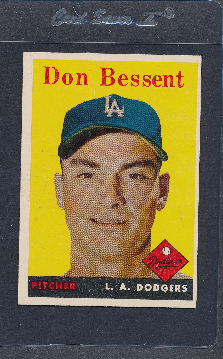 1958 Topps #401 Don Bessent Dodgers EX *4161 | eBay