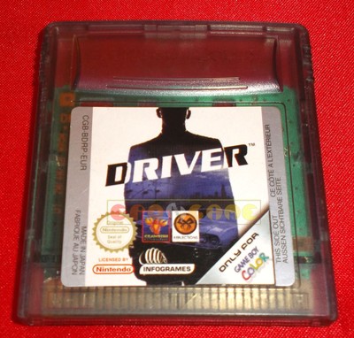 DRIVER Game Boy Color Versione Europea SOLO CARTUCCIA | eBay