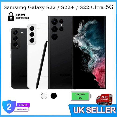 New Samsung Galaxy S22 Ultra /S22 / S22+ Plus 5G Smartphone Unlocked ...