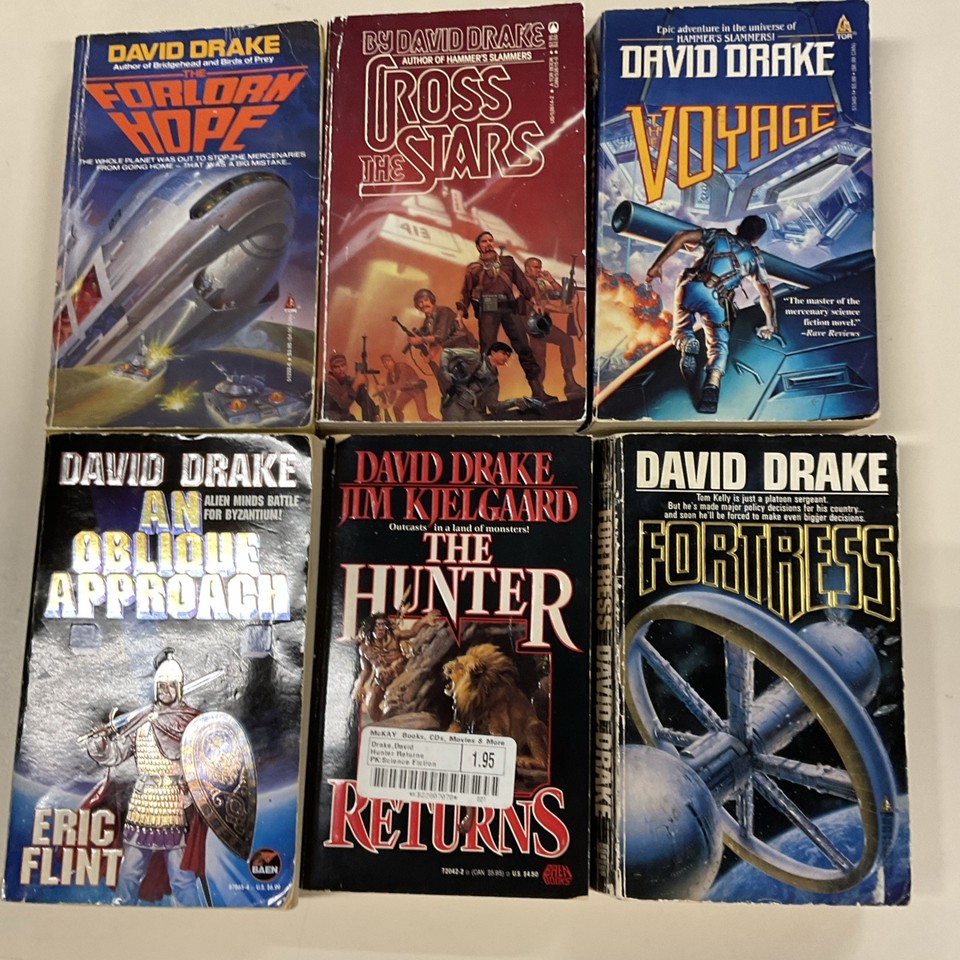 David Drake PB Lot of 11 Voyage, Grimmer Than Hell, Fortress, Foreign ...