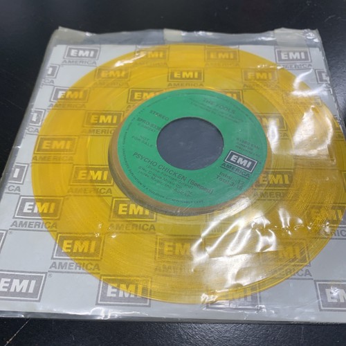 THE FOOLS Promo 45 Psycho Chicken YELLOW VINYL 1980 Boston Rock | eBay