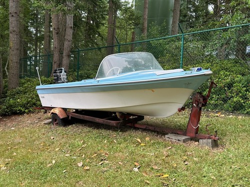 1963 Fabuglas Viking 16' Boat w/ Bill of Sale & Trailer | eBay