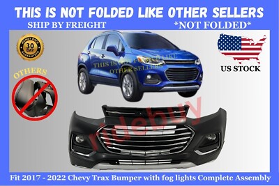 Fit 2017 - 2022 CHEVY TRAX Front Bumper Complete Assembly w/foglights ...