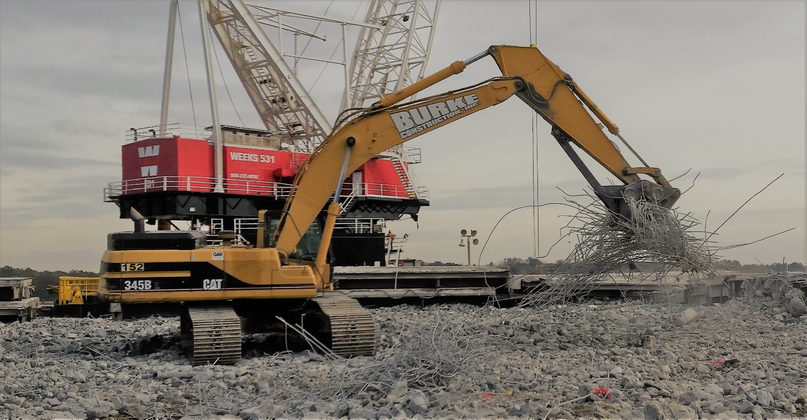 Strickland Excavator Concrete Pulverizer / Concrete Muncher model CP80 ...