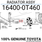 164000T460 Genuine Toyota RADIATOR ASSY 16400-0T460 | eBay Australia