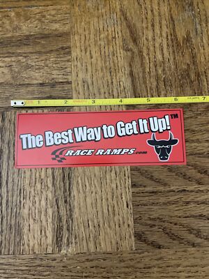 Race Ramps Auto Decal Sticker | eBay