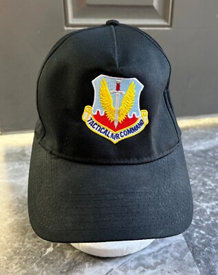 TACTICAL AIR COMMAND Black HAT/Cap TAC United States Air Force USAP ...