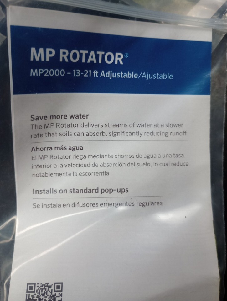 29 Hunter Industries MP Rotator Sprinkler Nozzle MP2000 13-21 Ft ...