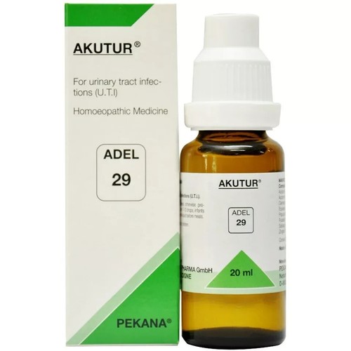 ADEL 29 Drops 20ml Pack AKUTUR Adel PEKANA Germany OTC Homeopathic ...