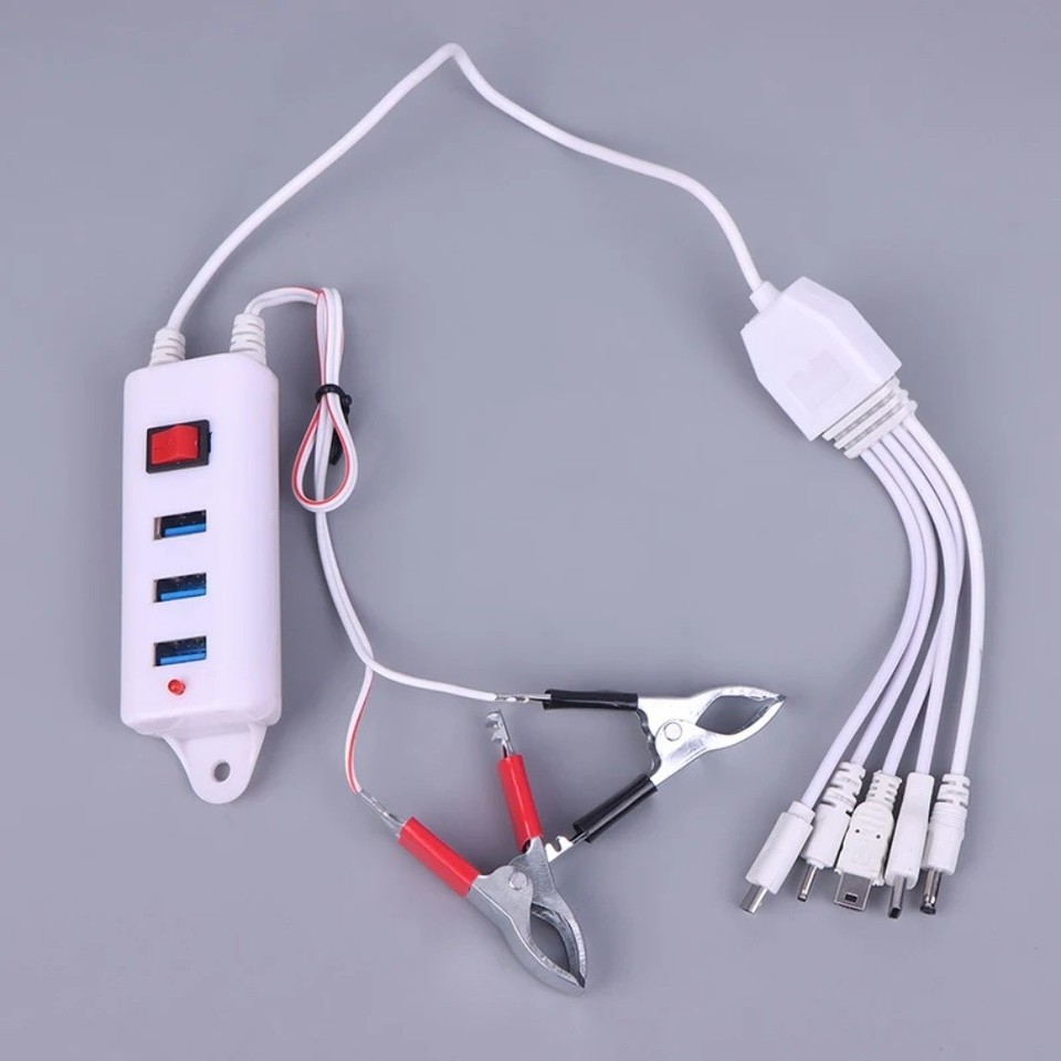 For USB Devices USB Clip Charger For Home Use ABS Material Input 12-24V ...