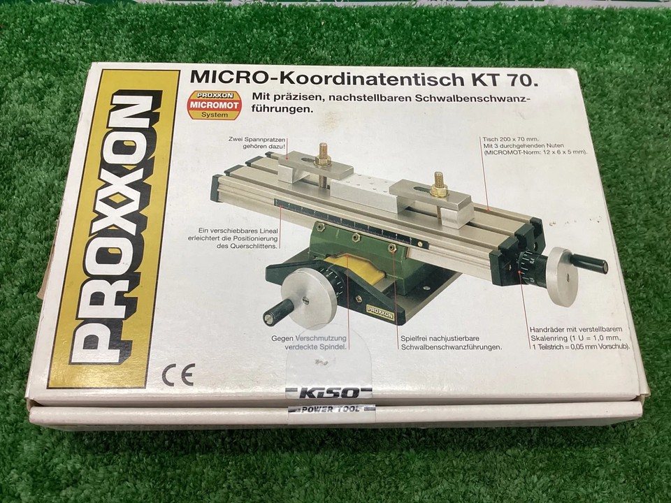 PROXXON Micro Cross Table 27100 Compact Table for Precise Drilling Work ...