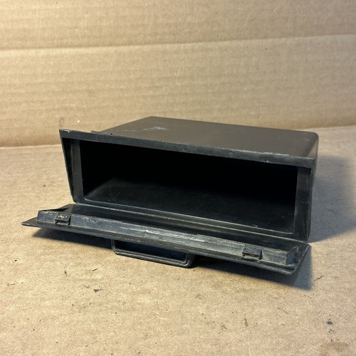 1980-86 Nissan 720 Truck OEM Black Dash Cubby Radio Delete Pocket | eBay