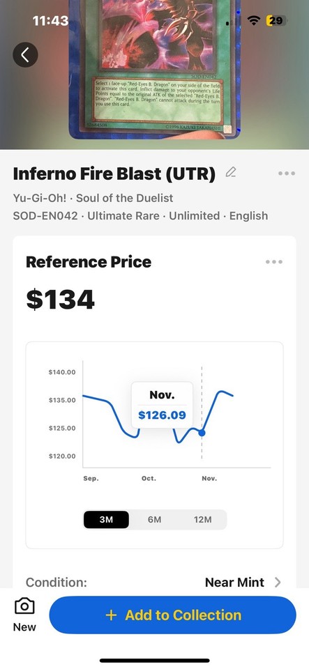Inferno Fire Blast (UTR) SOD-EN042 Soul of the Duelist Unlimited | eBay