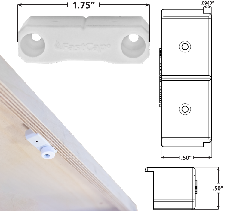 FastCap Euro Door Stop Mount 5 Pack | eBay