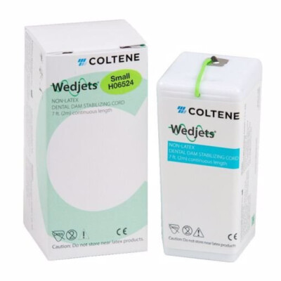 Coltene Whaledent H06524 Wedjets Dental Dam Stabilizing Cord Small 7 ...