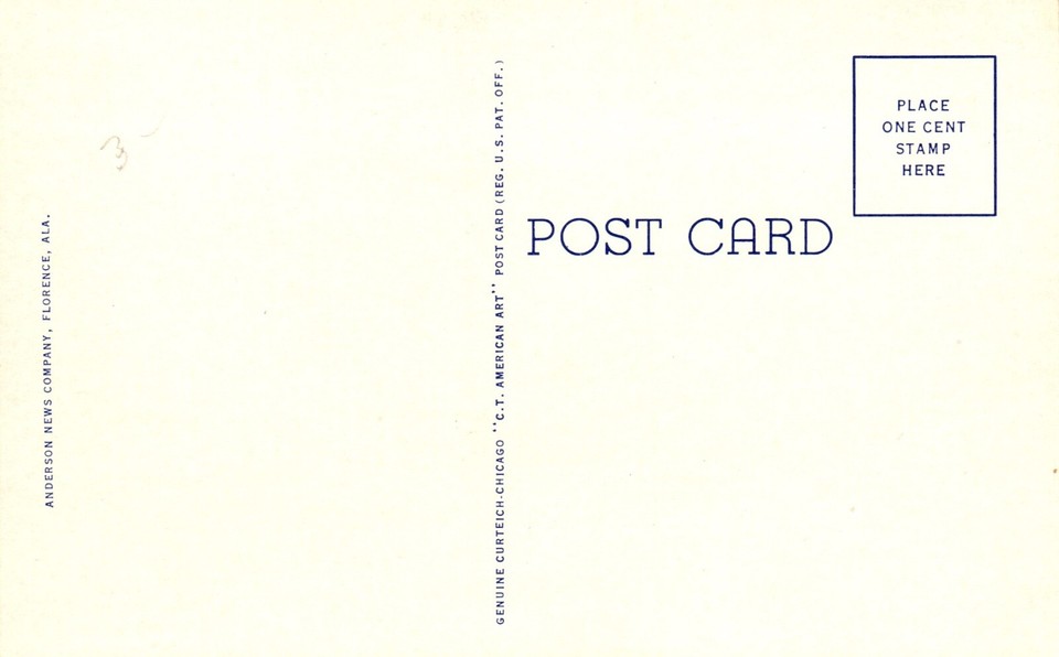 Postcard US post office, Decatur, Alabama | eBay