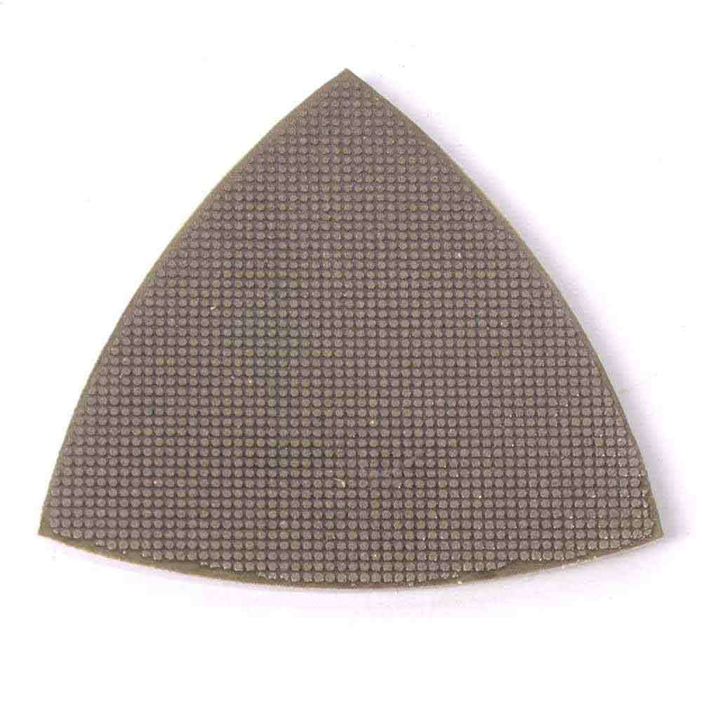 400 Grit Electroplated Diamond Triangular Polishing Pad For Oscillating ...